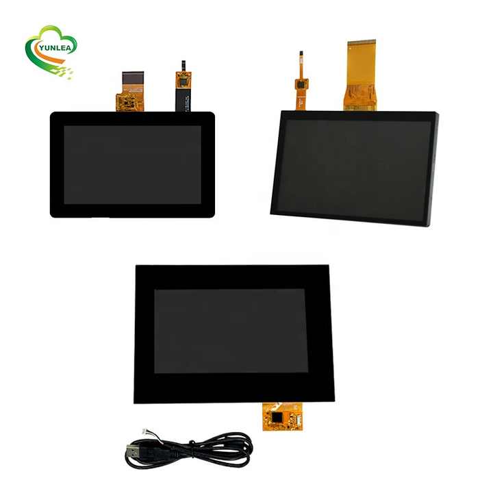 7-Inch Sunlight-Readable IPS TFT LCD with Capacitive Touch | 800x480 & 1024x600 – Yunlea