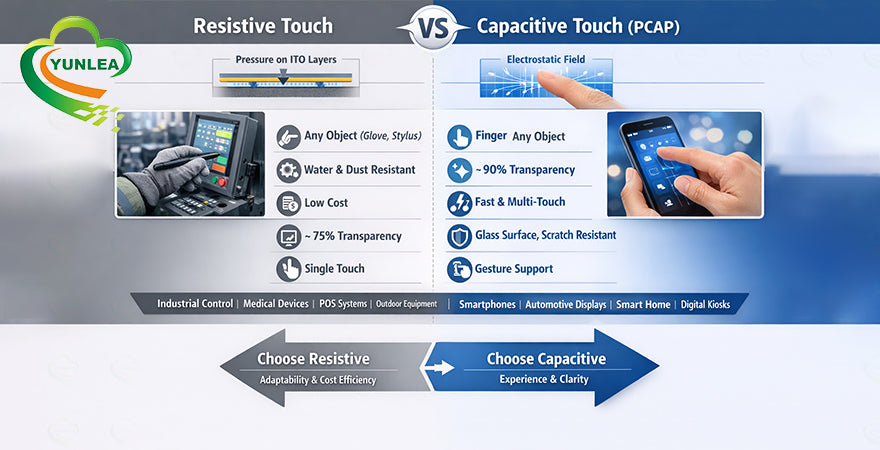 Resistive vs Capacitive Touch Screens: Which Technology Is Right for ...