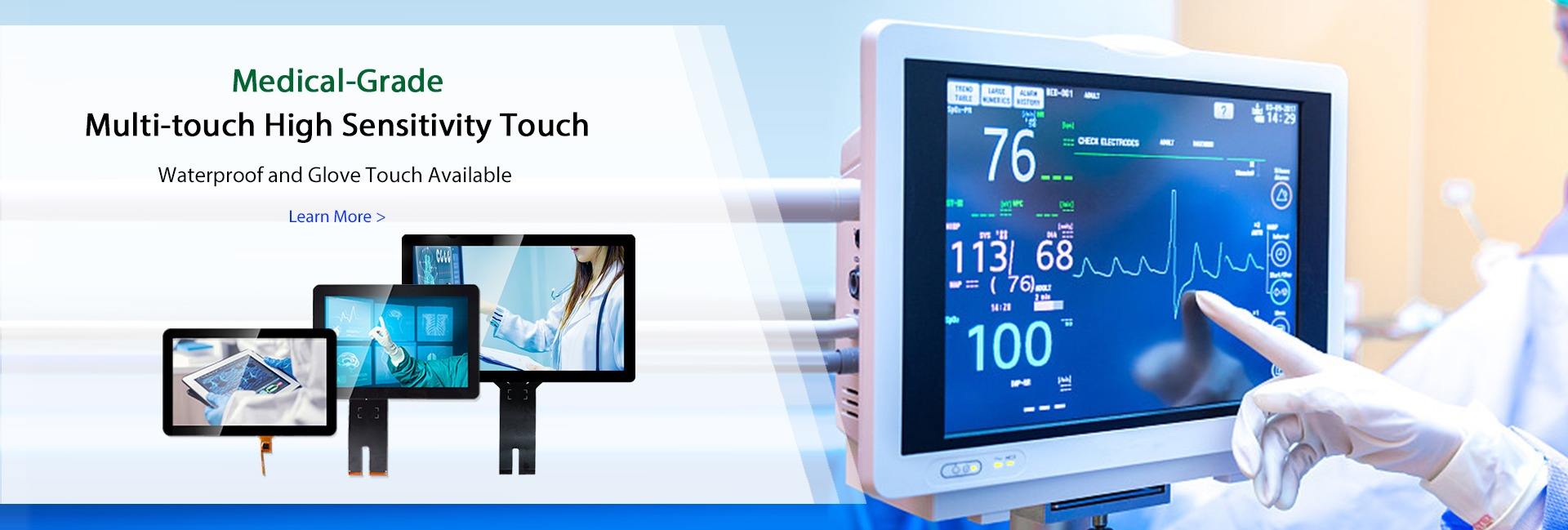 Enhance Healthcare with Yunlea Touch Screens