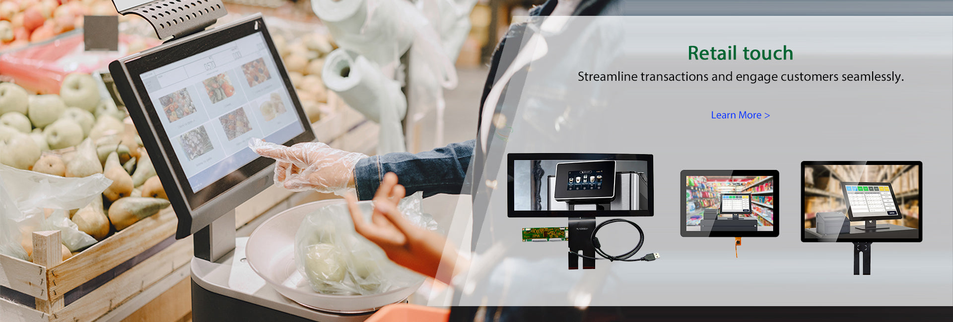 Transform Retail Experiences with Yunlea Touch Screens